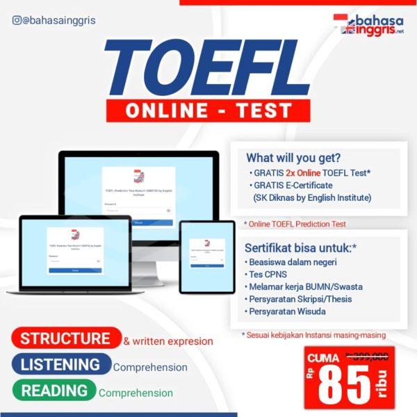 Cara Mendapatkan Sertifikat TOEFL, Ini Panduan Lengkapnya