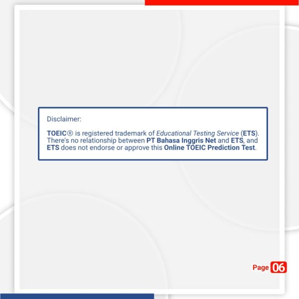 Tes TOEIC Online Gratis (Listening - Reading) - Bersertifikat