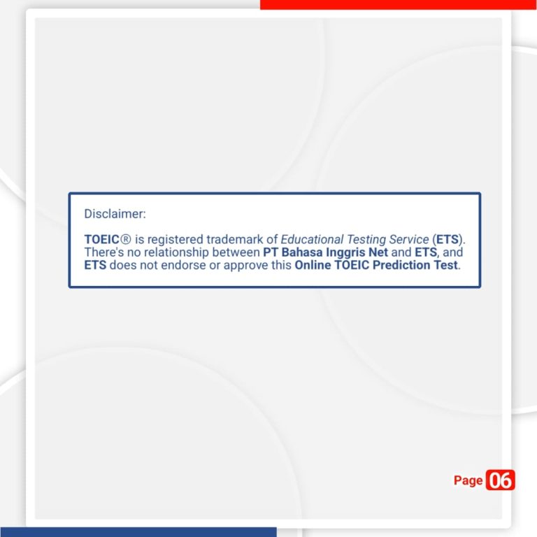 Tes TOEIC Online Gratis (Listening - Reading) - Bersertifikat