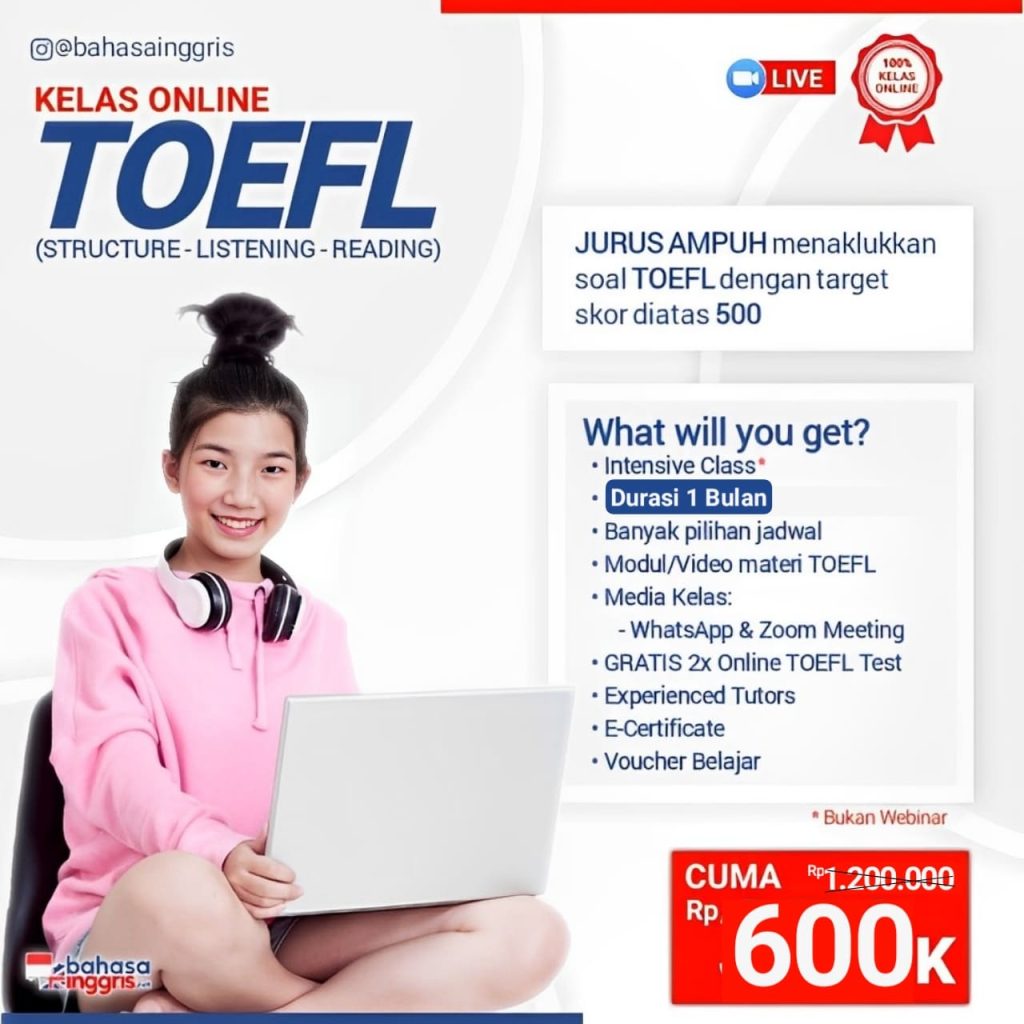 Jenis dan Contoh Sertifikat TOEFL serta Kegunaannya