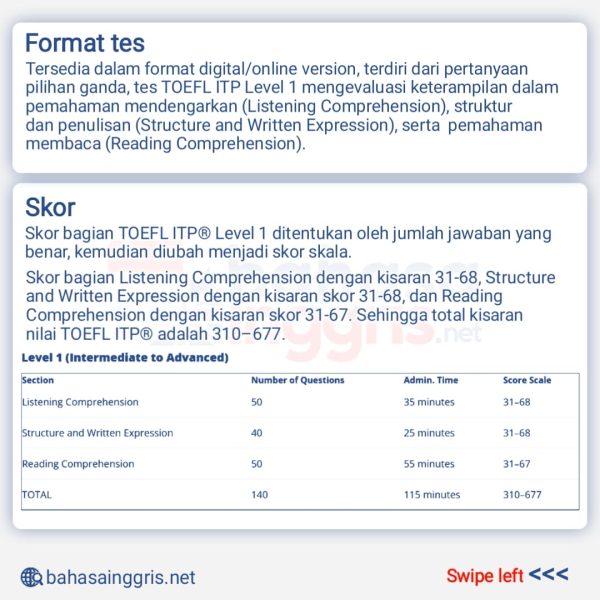 TOEFL-ITP Online (Official ETS)